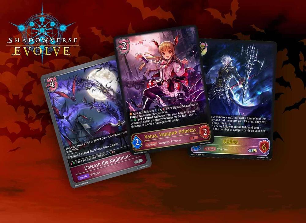 My Vampire Theme Deck: Bleed the Table In Shadowverse: Evolve | TCGplayer